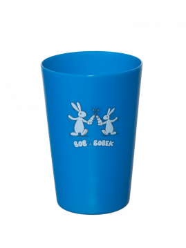 Bob és Bobek fogmosópohár, fehér - Profimed.hu