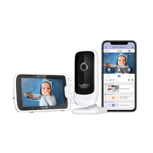 Hubble Connected Nursery Pal Link Premium 5" bébiőr monitor - Profimed.hu